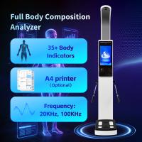 China Ultrasonic Digital Height And Weight Scale Full Body Composition Analyzer For Precision Health Analysis for sale