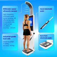 China Ultrasonic Digital Height And Weight Scale Full Body Composition Analyzer For Precision Health Analysis for sale