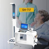 China Medical Equipment Health Checkup Kiosk Ecg Machine Clinical Analysis in Body Composition Analyzer Telemedicine Kiosk for sale