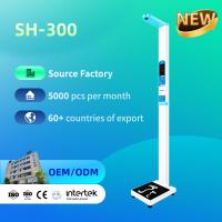 China Electronic Height and Weight Measuring Scales Digital Height and Weighing Scale for sale
