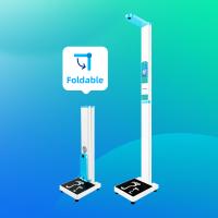 China SH-300G Medical Weight and Height Scale Ultrasonic Measurement Height and Weight Machine for Healthcare Center Pharmacy for sale
