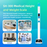 China Health Height Weight Measurement BMI Electronic Weighing Scale with Printer for sale