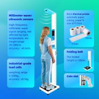 China Coin Operated Health Body Scale with Height Weight Bmi Weighing for Pharmacy Clinic for sale