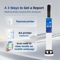 China Wholesale BMI Electronic Smart Digital Weighing Scales Commercial Body Height Weight Machine for Hospital for sale