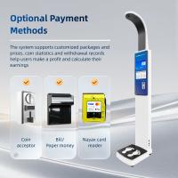 China SH-V5 Digital Mobile Measuring Equipment Height Weight BMI Scale Machine for sale