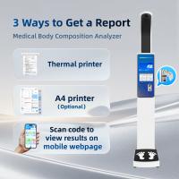 China SH-V5 Digital Mobile Measuring Equipment Height Weight BMI Scale Machine for sale
