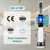China All-in-One Physical Examination Height Weight Machine Health Kiosk Body Fat Composition Analyzer Scale for sale