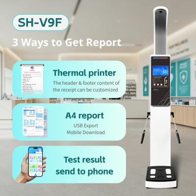 China Professional Body Composition Analyzer Analyzer Health Scanner Impedance Analysis for Muscle Fat Measurement for sale