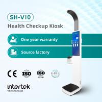 China Self Service Health Kiosk Height Weight and Blood Pressure Scale for Pharmacy Body Composition Analyzer Machine for sale