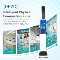 China Self Service Health Kiosk Height Weight and Blood Pressure Scale for Pharmacy Body Composition Analyzer Machine for sale