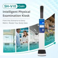 China Coin Operated Scales Height Weight Vending Machine For Pharmacy Body Composition Analyzer for sale