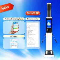 China Intelligent Body Measurement Instrument BMI Human Scale SH-V19F Body Composition Analyzer for sale