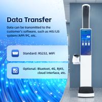 China Blood Pressure Monitor Smart Height and Weight Scale Heart Rate Measuring Touchscreen Screen for sale