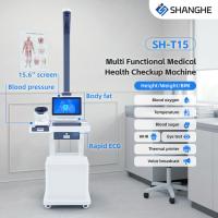 China Medical Health Kiosk Blood Pressure Health Checkup Kiosk Interactive Self-service Health Kiosk for sale