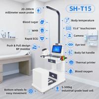 China Medical Health Kiosk Blood Pressure Health Checkup Kiosk Interactive Self-service Health Kiosk for sale