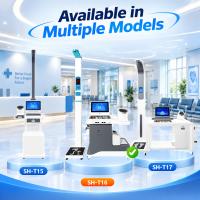 China SH-T16 Class II Clinical Preventive Health Check Kiosk AI-powered Health Assessment Kiosk with A4 Printer for sale