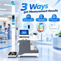 China SH-T16 Class II Clinical Preventive Health Check Kiosk AI-powered Health Assessment Kiosk with A4 Printer for sale
