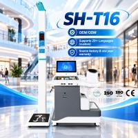 China SH-T16 Class II Clinical Preventive Health Check Kiosk AI-powered Health Assessment Kiosk with A4 Printer for sale