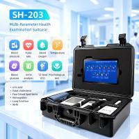 China SH-203 Multifunctional Portable Health Station Community Clinic Portable Kiosk Medical Equipment with 11 Inch LCD Screen for sale