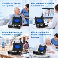China SH-203 Multifunctional Portable Health Station Community Clinic Portable Kiosk Medical Equipment with 11 Inch LCD Screen for sale