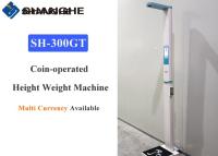 China Automated Body Weight And Height Scale Supporting Arabic / Spanish / French for sale