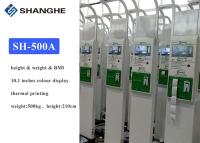 China Thermal Printing Weighing Machine With Height Measurement , Auto Scales That Measure Weight And Bmi for sale