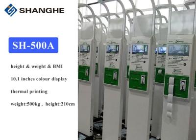 China Thermal Printing Weighing Machine With Height Measurement , Auto Scales That Measure Weight And Bmi for sale