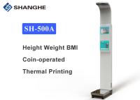 China 10.1 Inch Hd Color LCD Medical Height And Weight Scales With Printing Device for sale