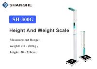 China Voice Broadcast Digital Height And Weight Machine , Stable Body Fat Index Machine for sale