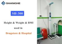 China Folding Medical Weighing Scale With Height And Weight , RS232 Clinical Weight Scales for sale
