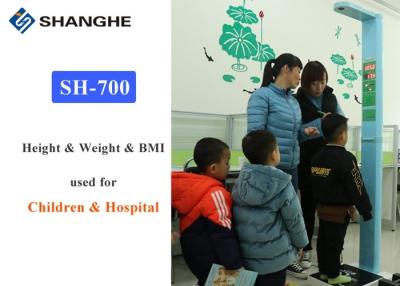 China 3 - 16 Years Old WiFi Child Weight Machine With Height Range 160cm / 180cm for sale