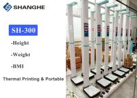 China Flexible To Move BMI Weight Scale Machine With Voice Talking / LED Dispaly for sale
