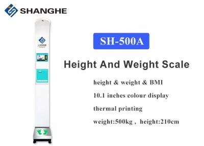 China 10.1 Inch HD LCD Display Body Composition Scale For Health Club for sale