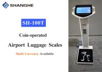 China Coin Operated Airport Luggage Scale Sh-100t Body Fat Analysis for sale