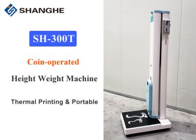 China Lcd Screen Coin Operated Weighing Scales For Drugstore / Shopping Malls for sale