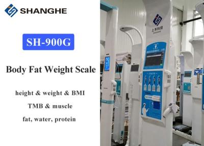 China AC100V - 240V Bmi Weight Scale , Ultrasonic Instrument Used To Measure Body Fat for sale