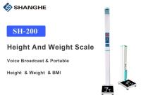 China Printing BMI Balance 210cm Body Weight Measuring Machine for sale