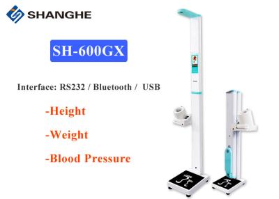 China Digital Folding Smart Bluetooth BMI Scale With Blood Pressure 235CM Machine Height for sale