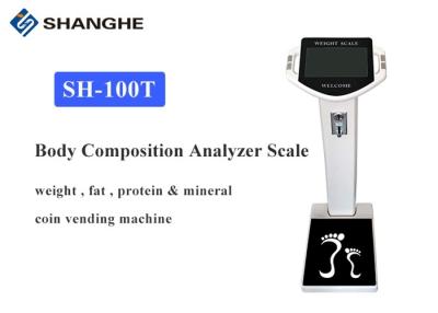 China Accurate Electronic Height And Weight Machine Measuring Weight Body Fat / Muscle For Adults for sale