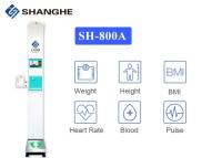 China Self - Service Digital Health Kiosk Machine Heart Rate Measure 12 Months Warranty for sale