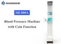 China Bmi Coin Vending Machine Blood Pressure Weight Scale With Ultrasonic Probe For Height Measurement for sale