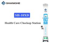 China Body Mass Index Medical Height And Weight Scales Fat Rate BMI Blood Pressure Scale Kiosk for sale
