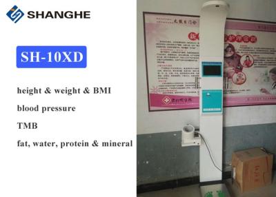 China Professional Height Weight Bmi Blood Pressure Machine With Body Fat Analyzer for sale