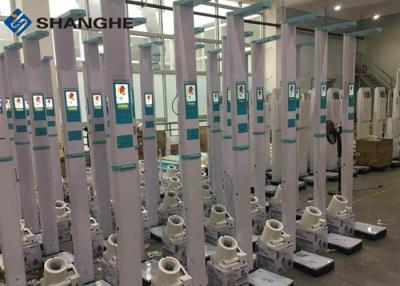 China BMI TMB LCD HD 180 Pulse/Min Height Weight Machine for sale