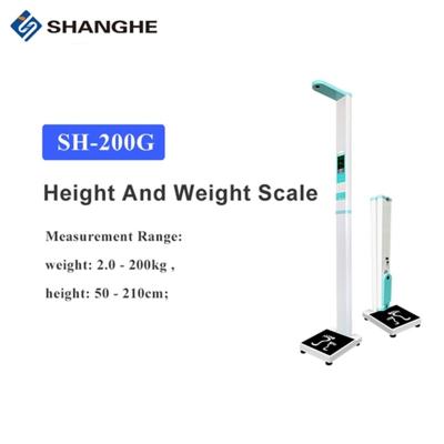 China Hospital Height Weight 240V LCD HD Bmi Digital Scale for sale