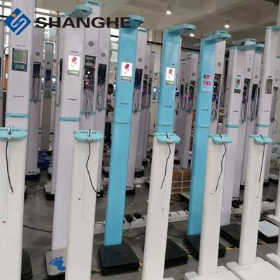 China Aluminium Alloy 200kg Folding Body Mass Index Scale for sale