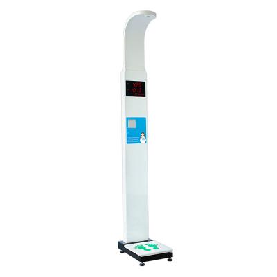 China Coin Operated 500kg Weight And Height Body Analyzer Scale For Clinic for sale