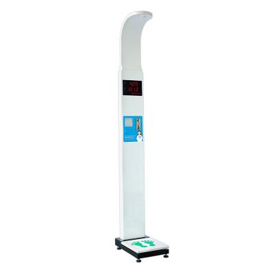 China Led Display Ultrasonic Height And Weight Machine Measure BMI for sale