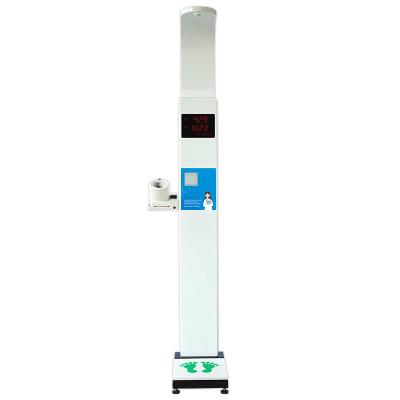 China Led Display Bmi Height And Weight Healthy Scale 180pulse/Min Blood Pressure for sale