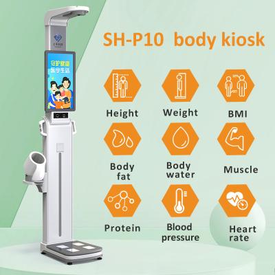 China RS232 Weight Height Body Analyzer Ultrasonic Thermal Printing Supported Bmi Scale for sale